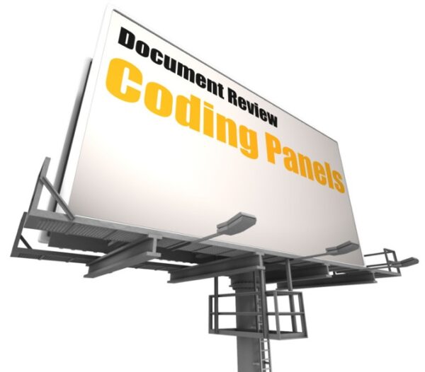 Effective Use of Coding Panels – Cicayda iDiscovery